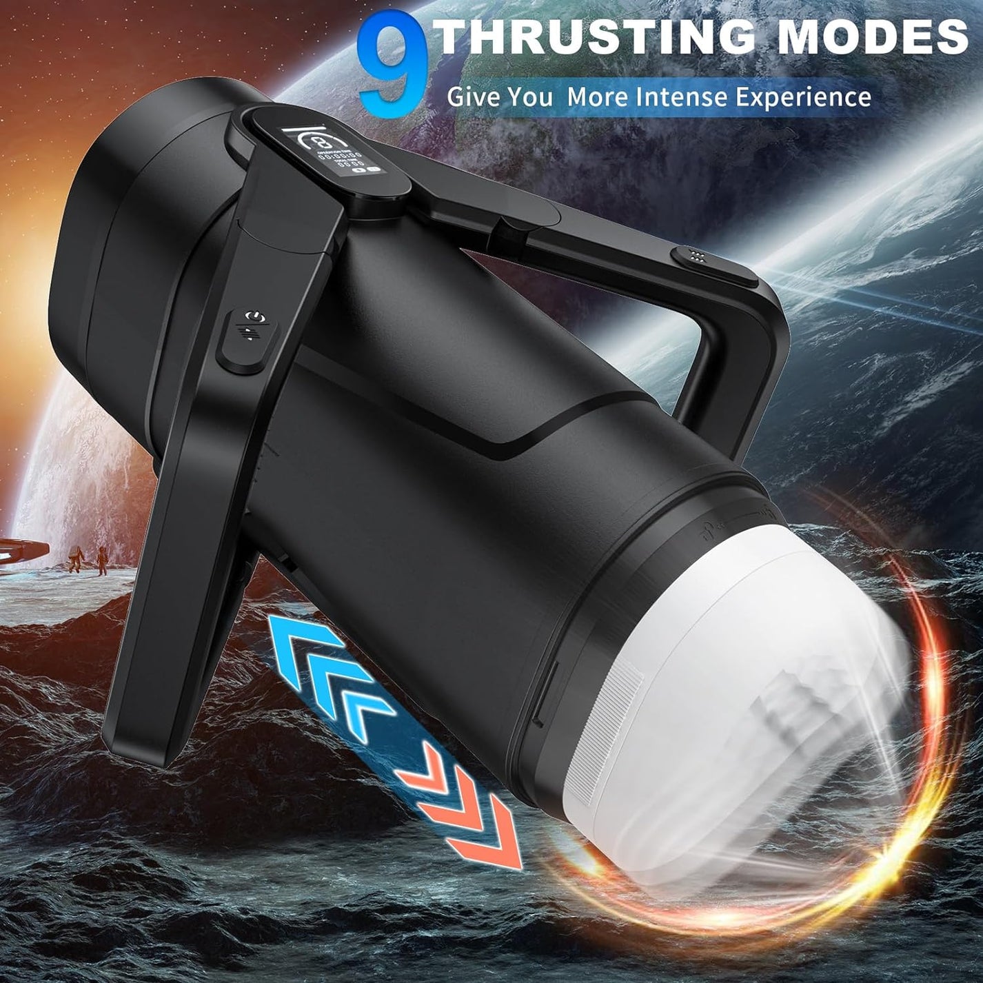 Automatic Male Masturbator with 8 Thrusting & Vibration Modes – Habakon